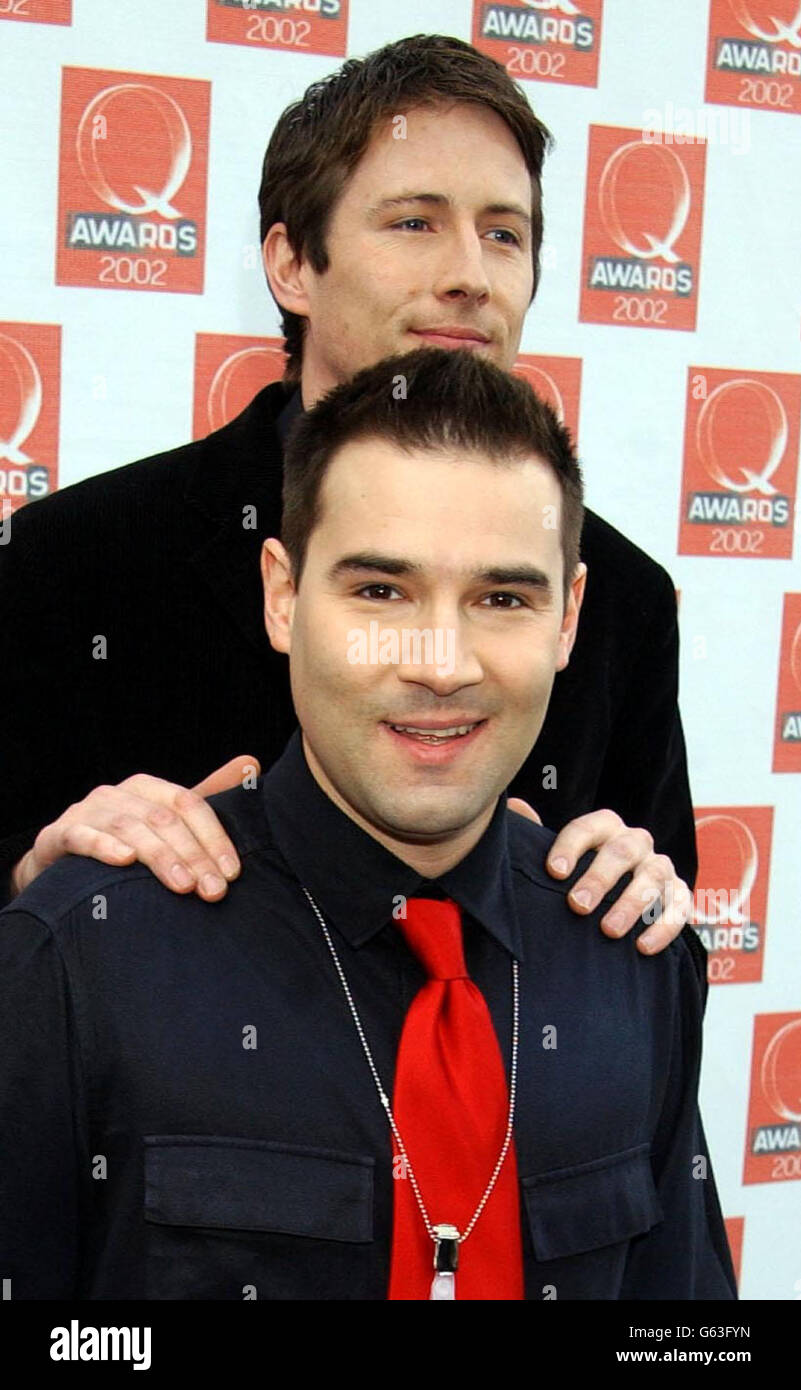 Adam and Joe - Q Awards Stock Photo - Alamy