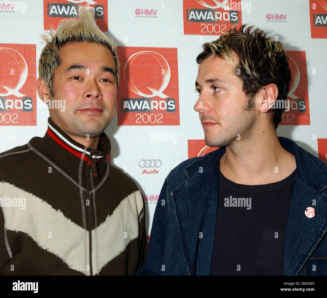 Band members of feeder hi-res stock photography and images - Alamy