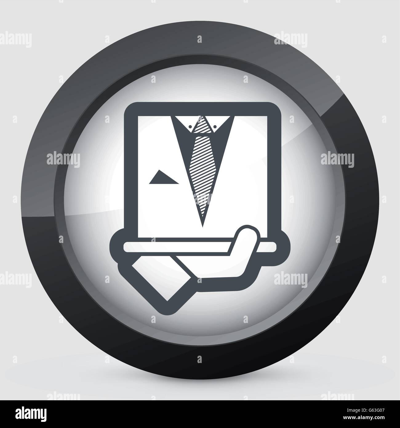 Fashion man dress icon Stock Vector Image & Art - Alamy
