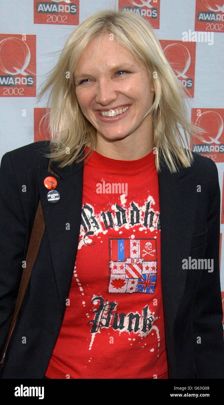 Jo Whiley - Q Awards. DJ Jo Whiley arriving at the Old Saatchi Gallery ...