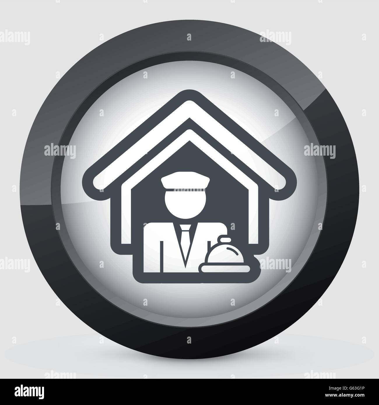 Welcome hotel Stock Vector Images - Alamy