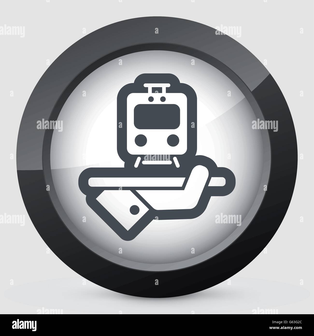 Train worker Stock Vector Images - Alamy