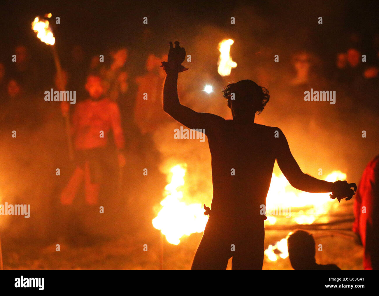 Beltane fire festival hi-res stock photography and images - Alamy