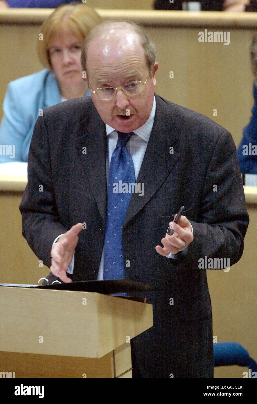 Ross finnie at the scottish parliament hi-res stock photography and ...