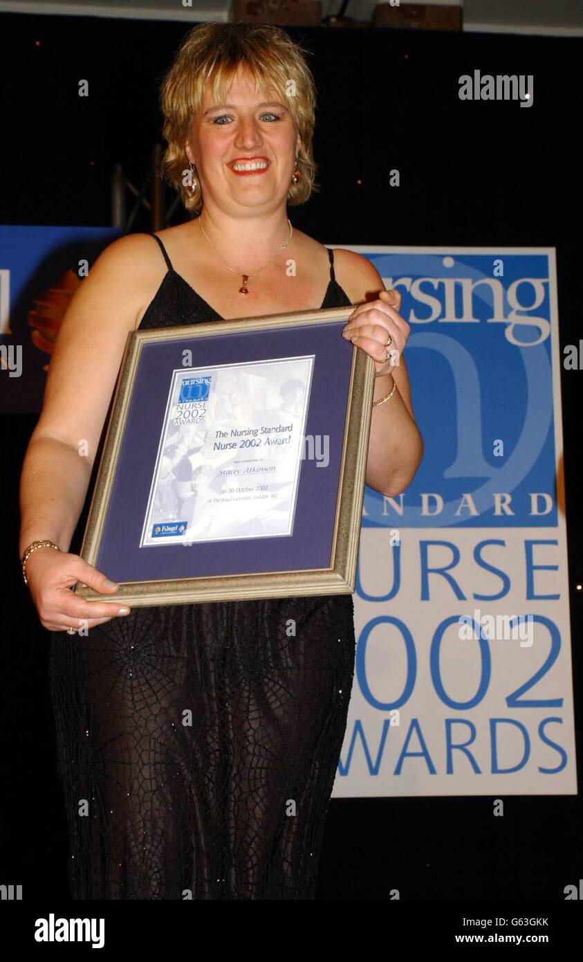 Stacey Atkinson - Nursing Awards Stock Photo - Alamy