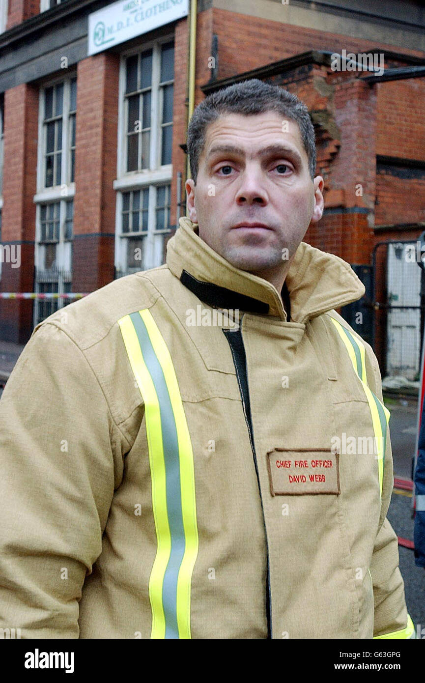 Following the death of fellow firefighter robert miller hi-res stock ...