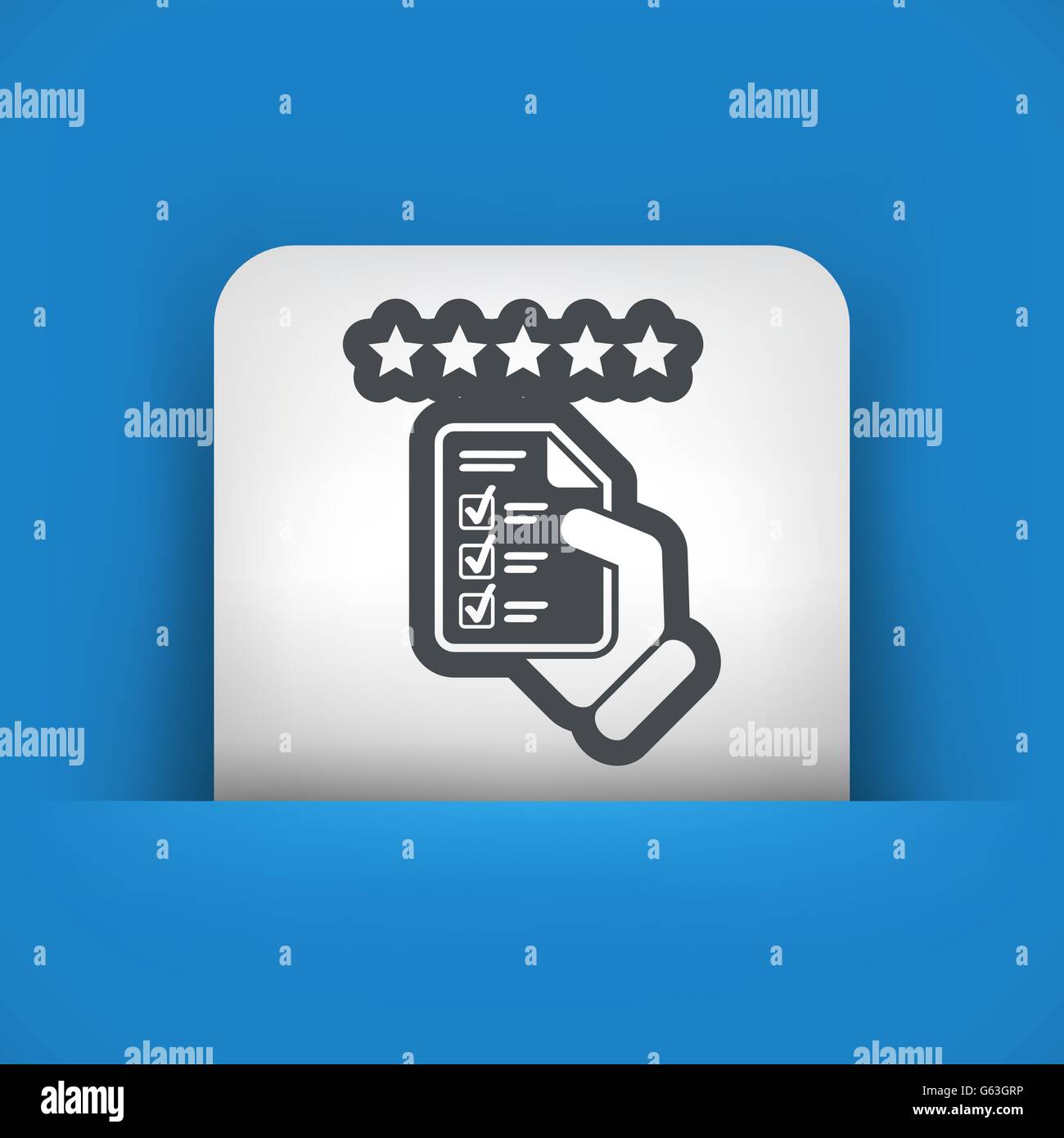 Top rating icon Stock Vector Image & Art - Alamy