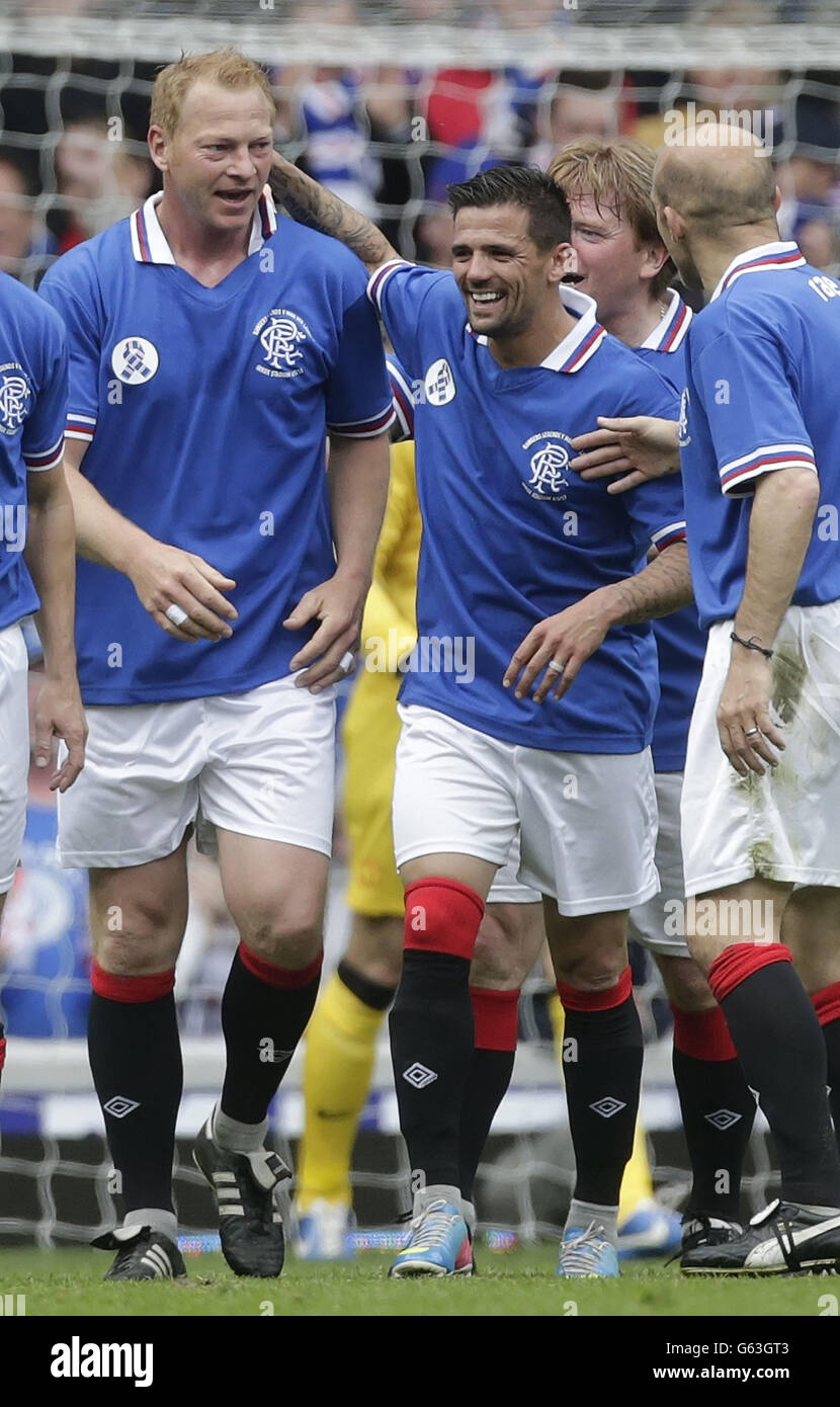 Soccer - Legends Friendly Match - Rangers Legends v Manchester United ...