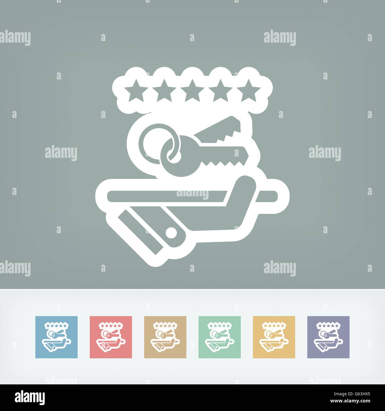 Luxury service icon. Keys Stock Vector Image & Art - Alamy
