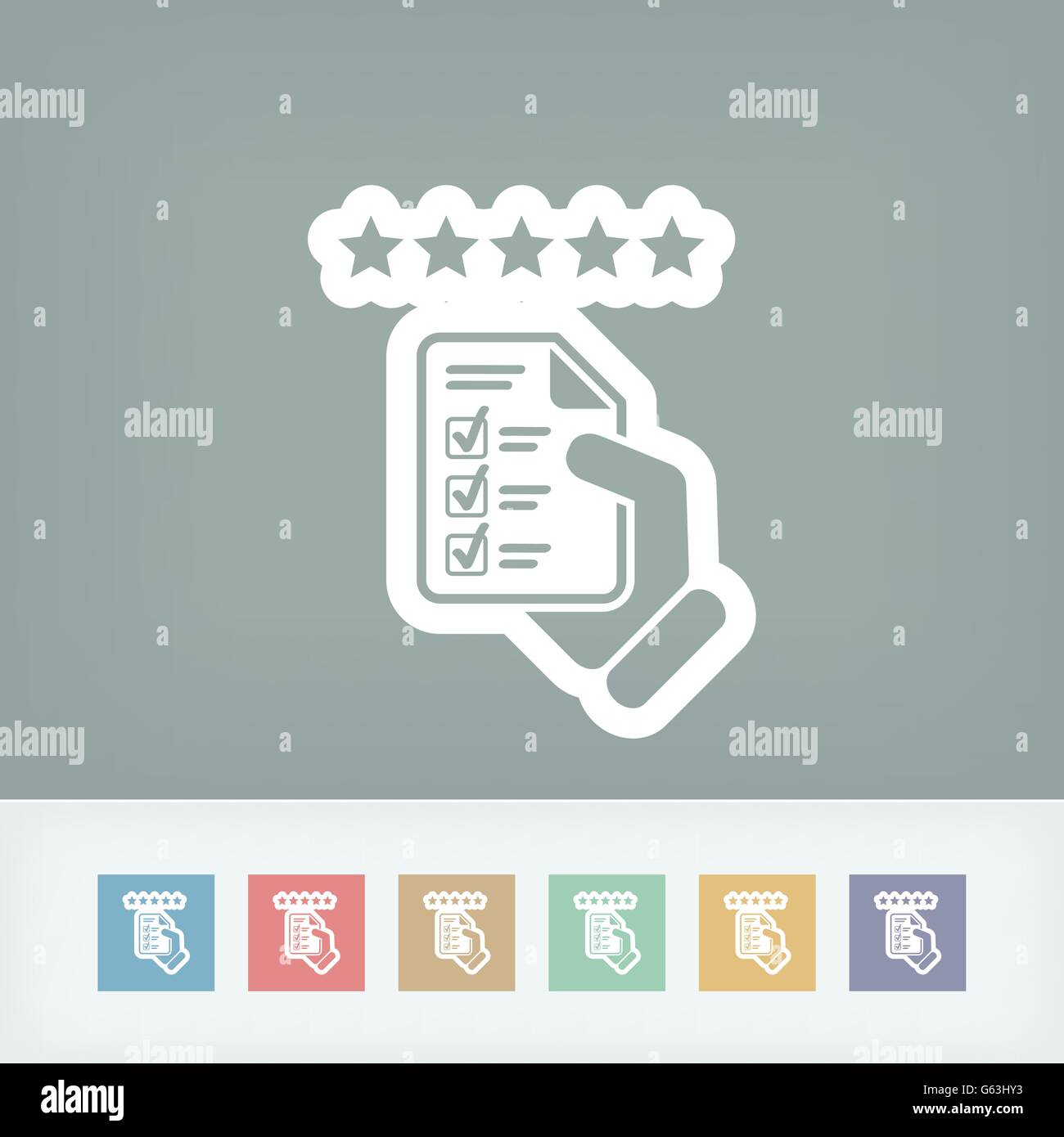 Top rating icon Stock Vector Image & Art - Alamy