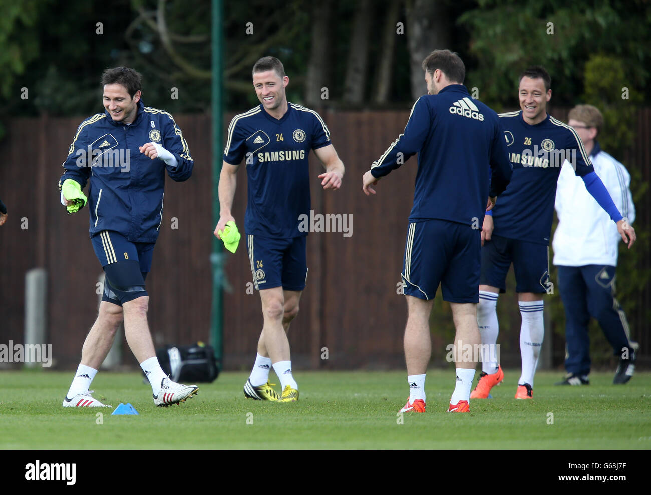 Chelseas john terry training session chelsea fc training ground hi-res ...