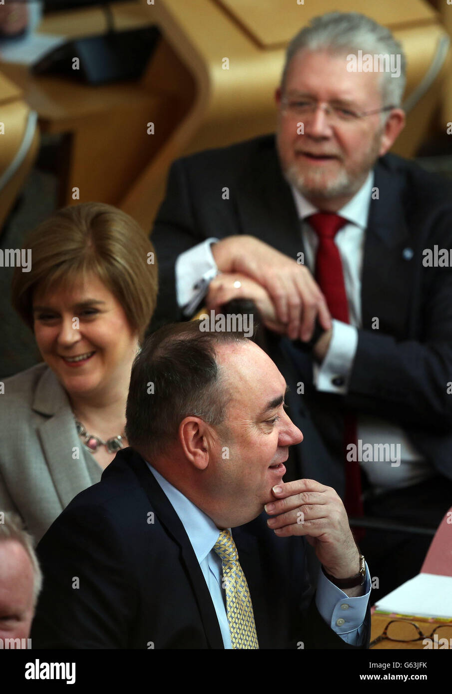 First Minister's Questions Stock Photo - Alamy