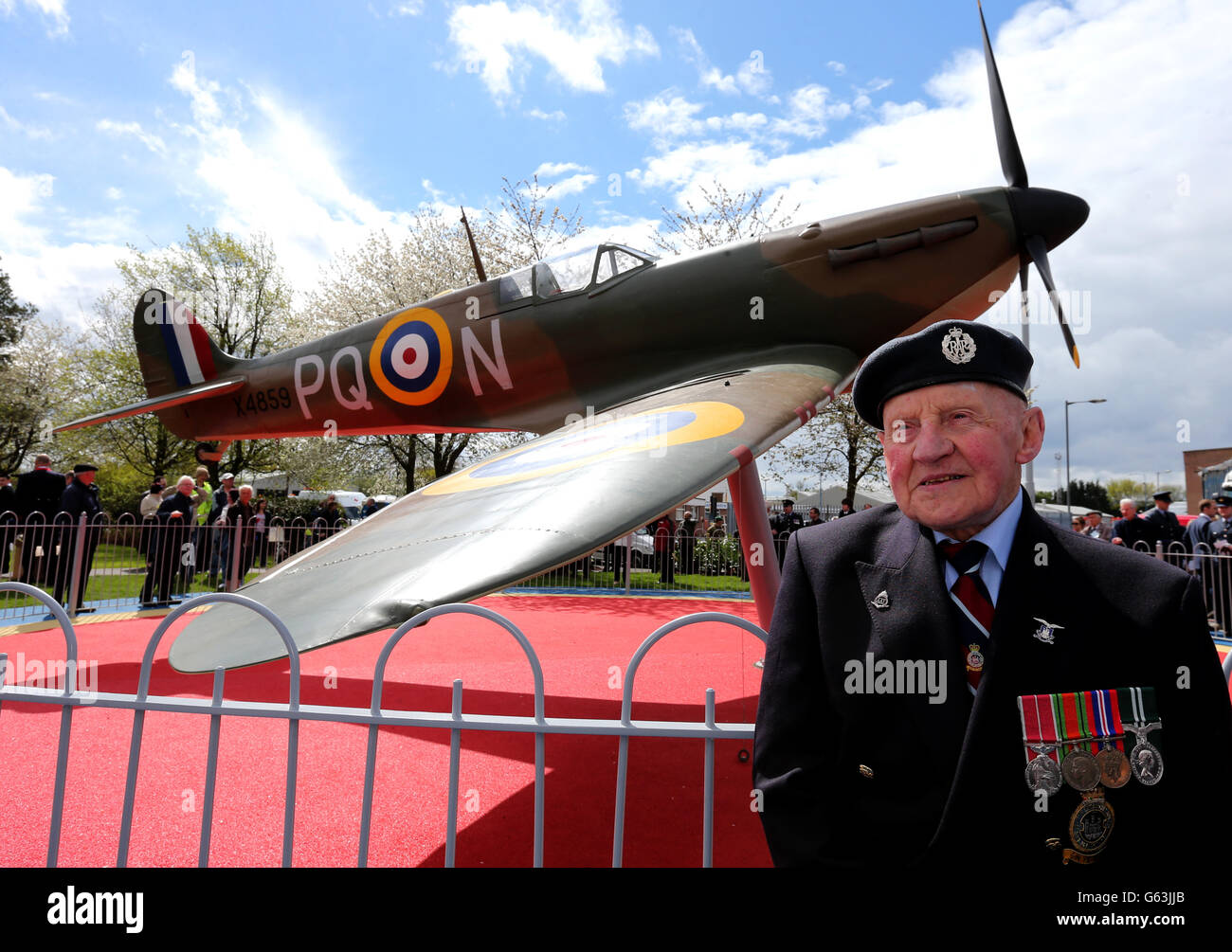 Spitfire grangemouth hi-res stock photography and images - Alamy