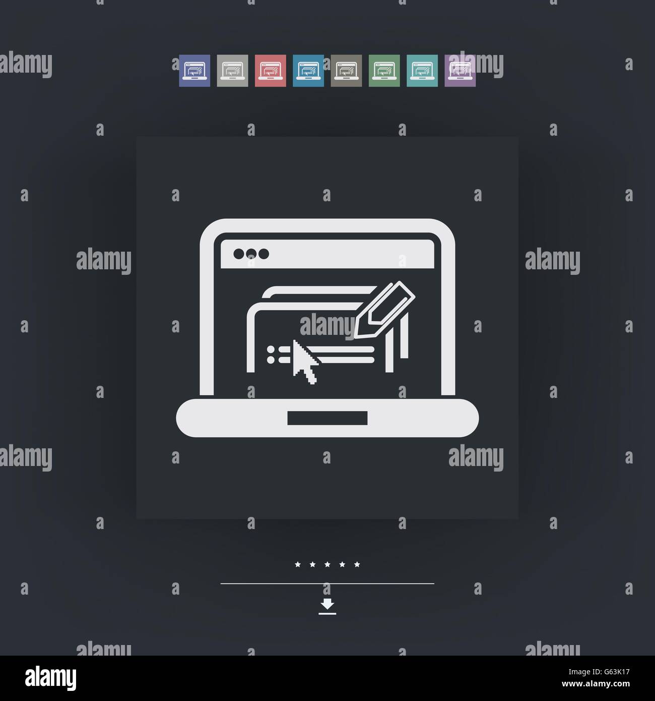 Document text software Stock Vector Image & Art - Alamy