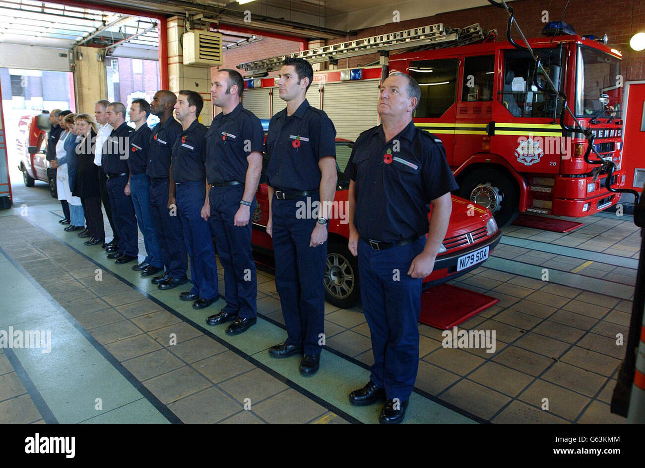 Armistice Day - Fire service Stock Photo - Alamy