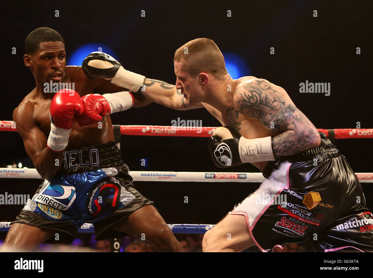 Boxing - WBO Lightweight Championship - Ricky Burns v Jose Gonzalez ...