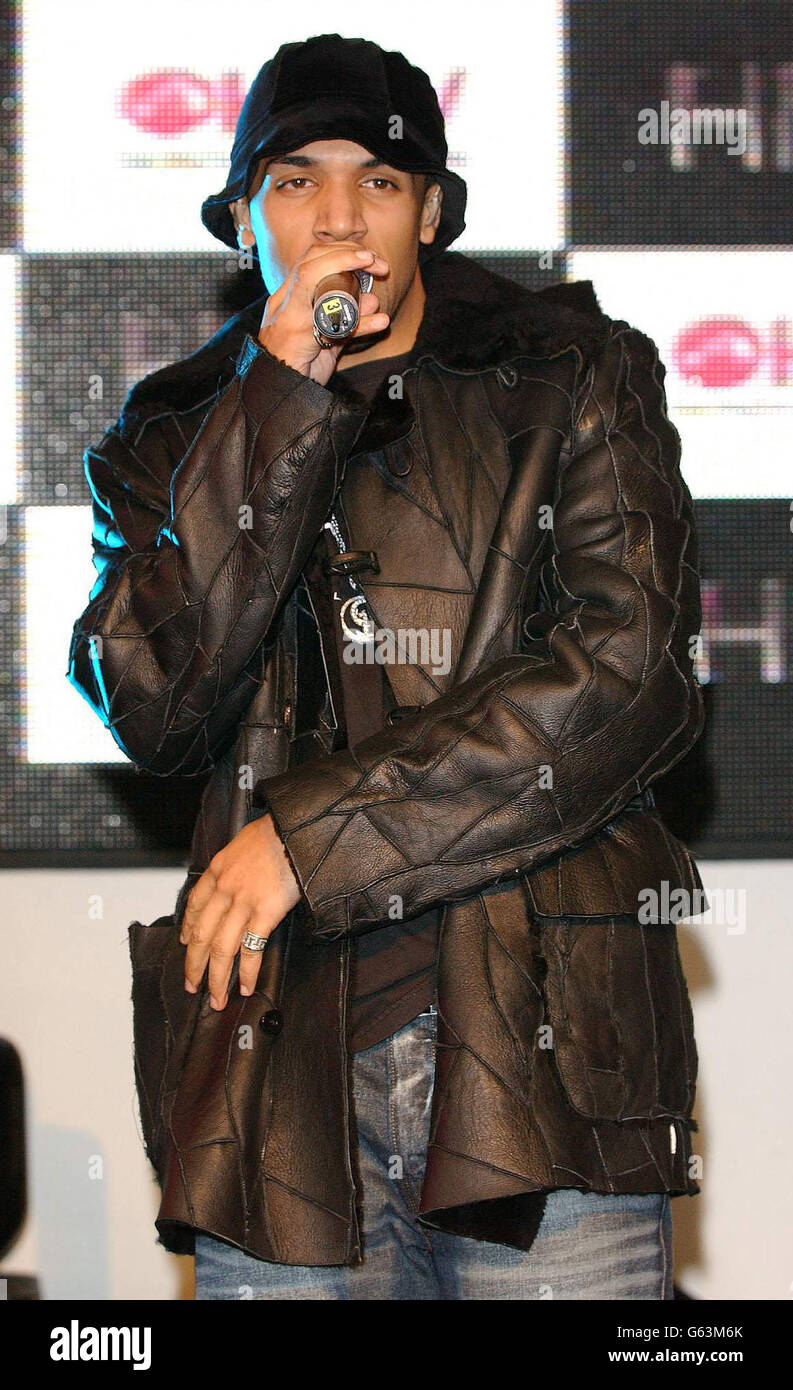 Craig David - New Album Launch Stock Photo - Alamy