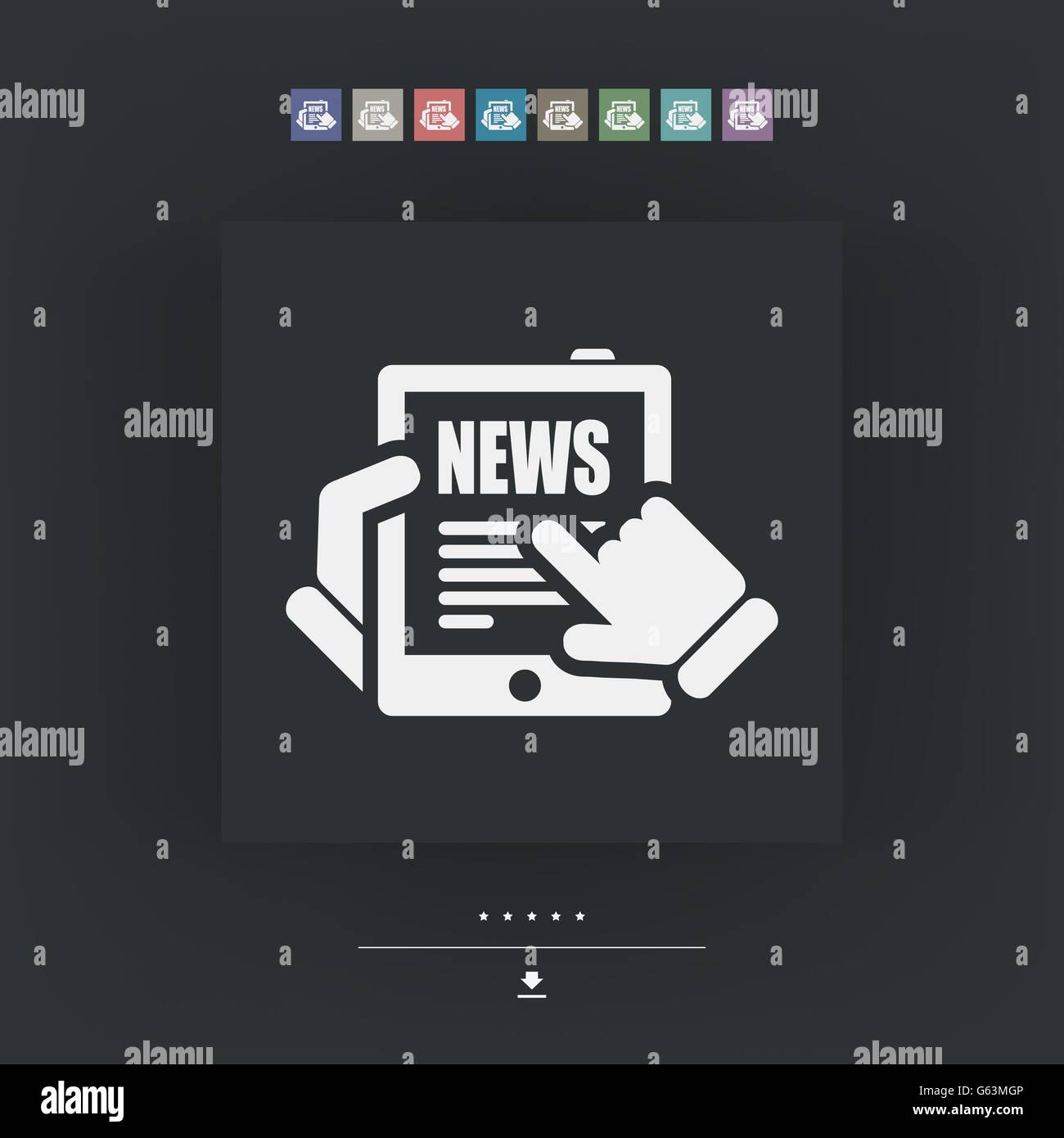 Journal icon hi-res stock photography and images - Alamy