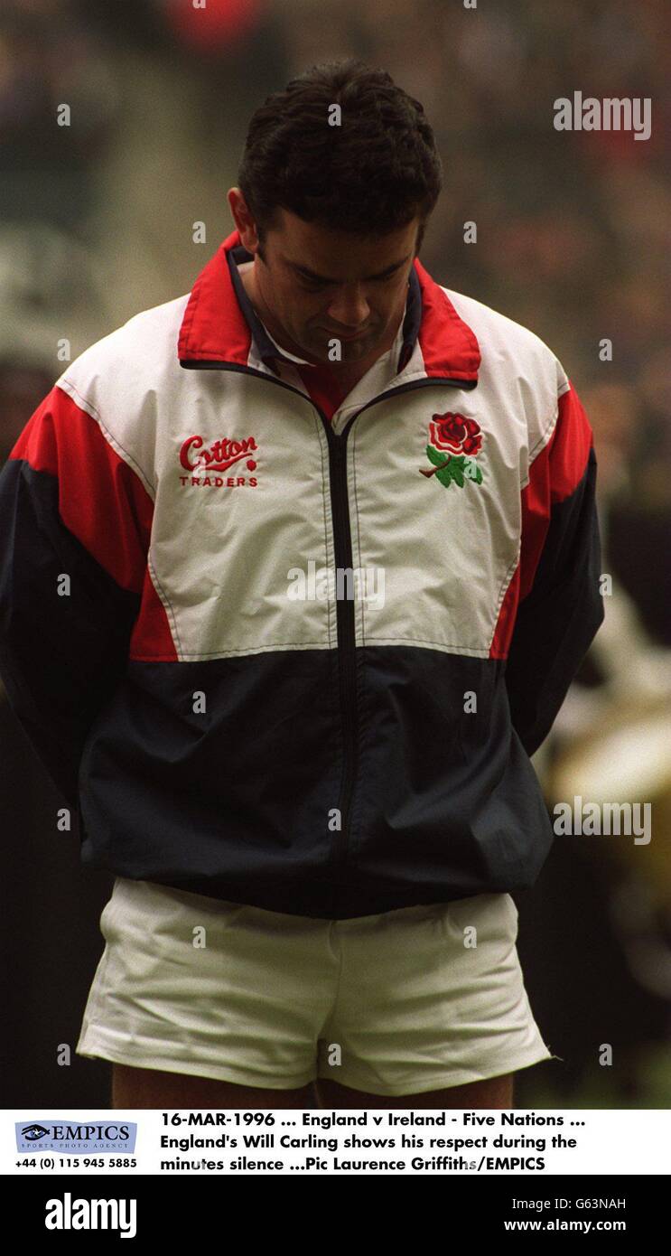 England v Ireland - 5 Nations - Rugby Union Stock Photo - Alamy