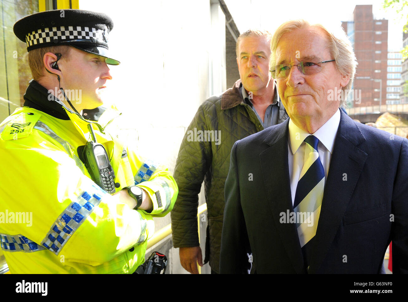 Bill Roache court case Stock Photo - Alamy