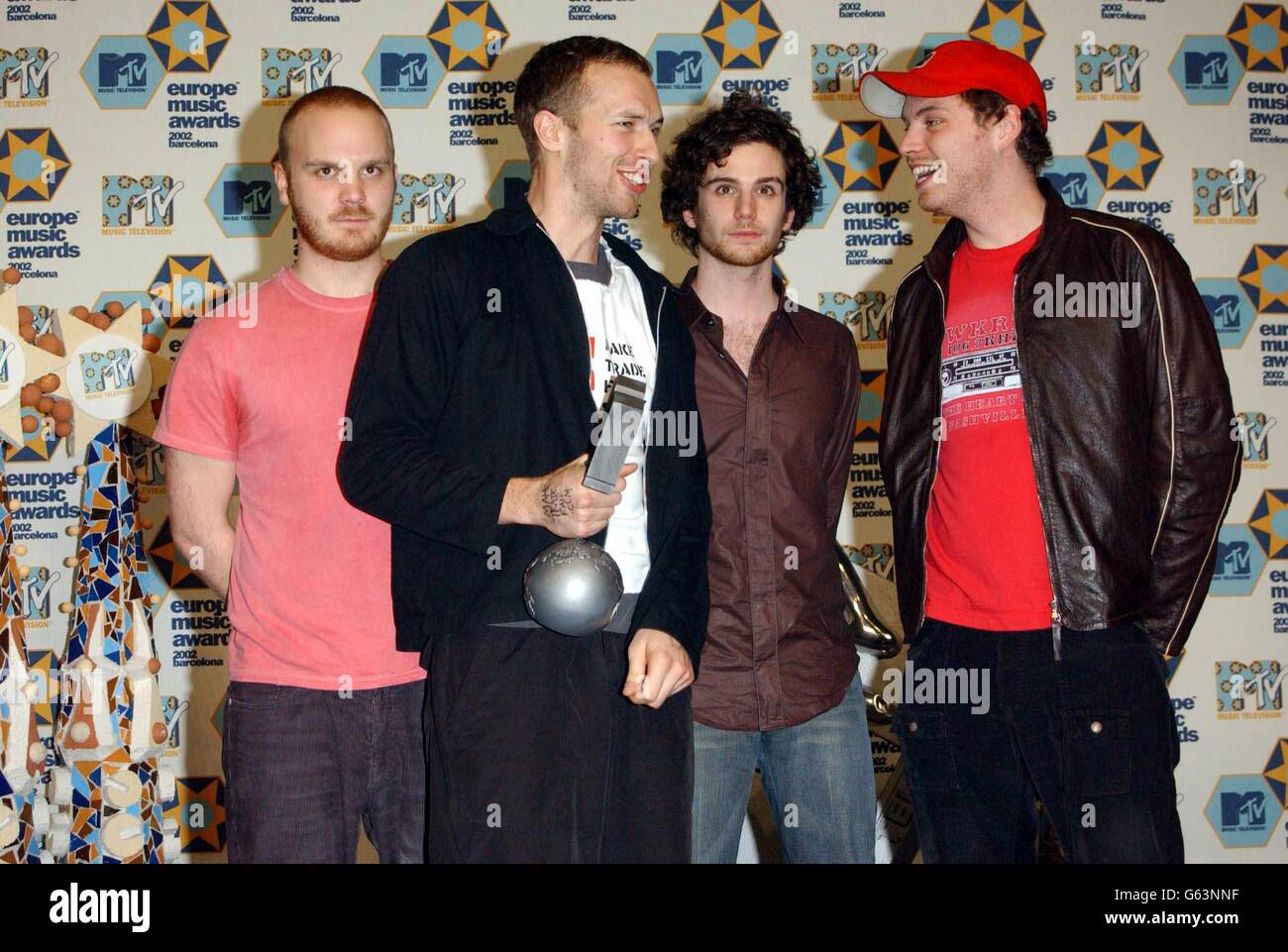 Coldplay 2002 hi-res stock photography and images - Alamy