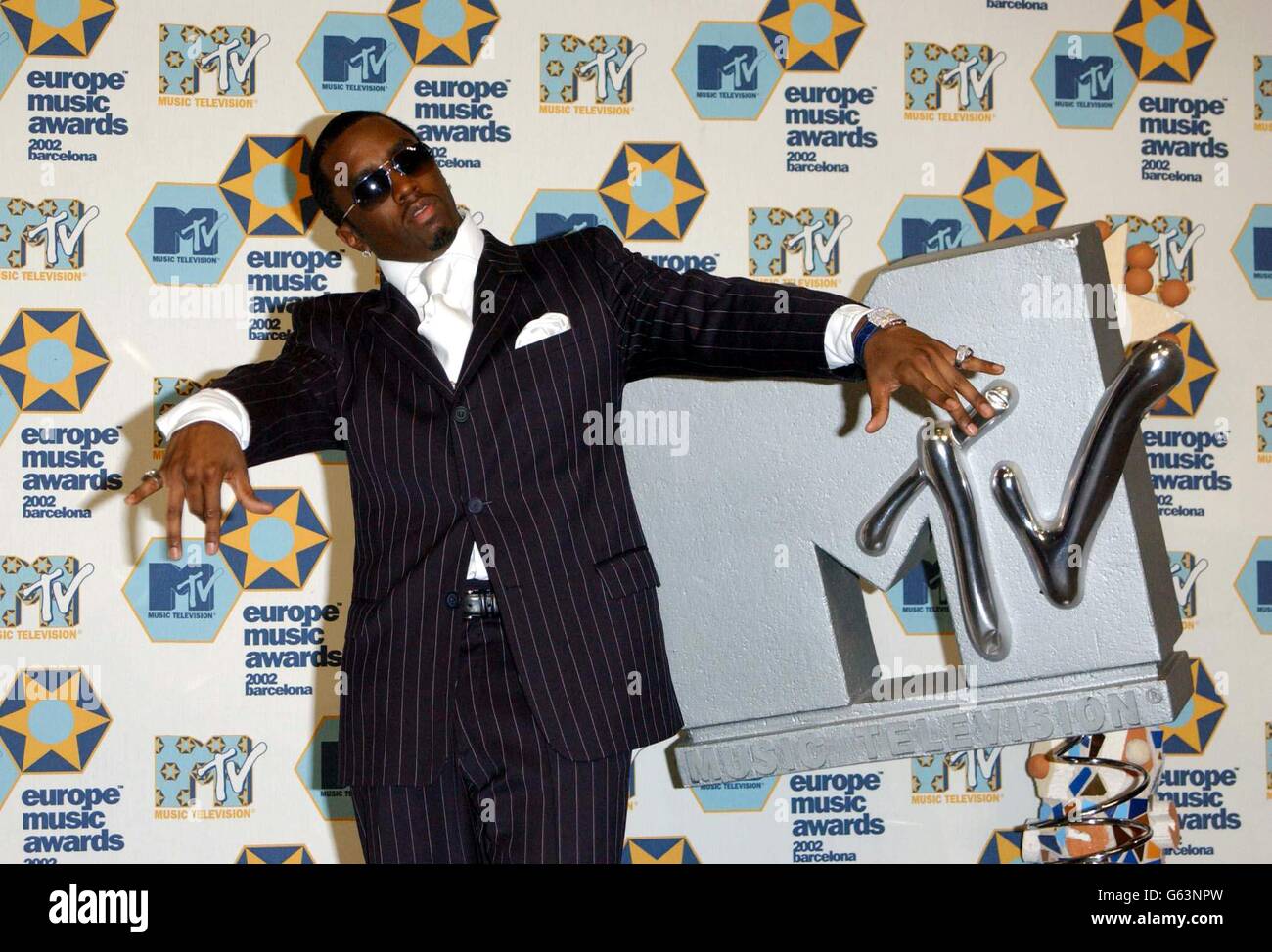 P Diddy - MTV Europe Awards Stock Photo - Alamy
