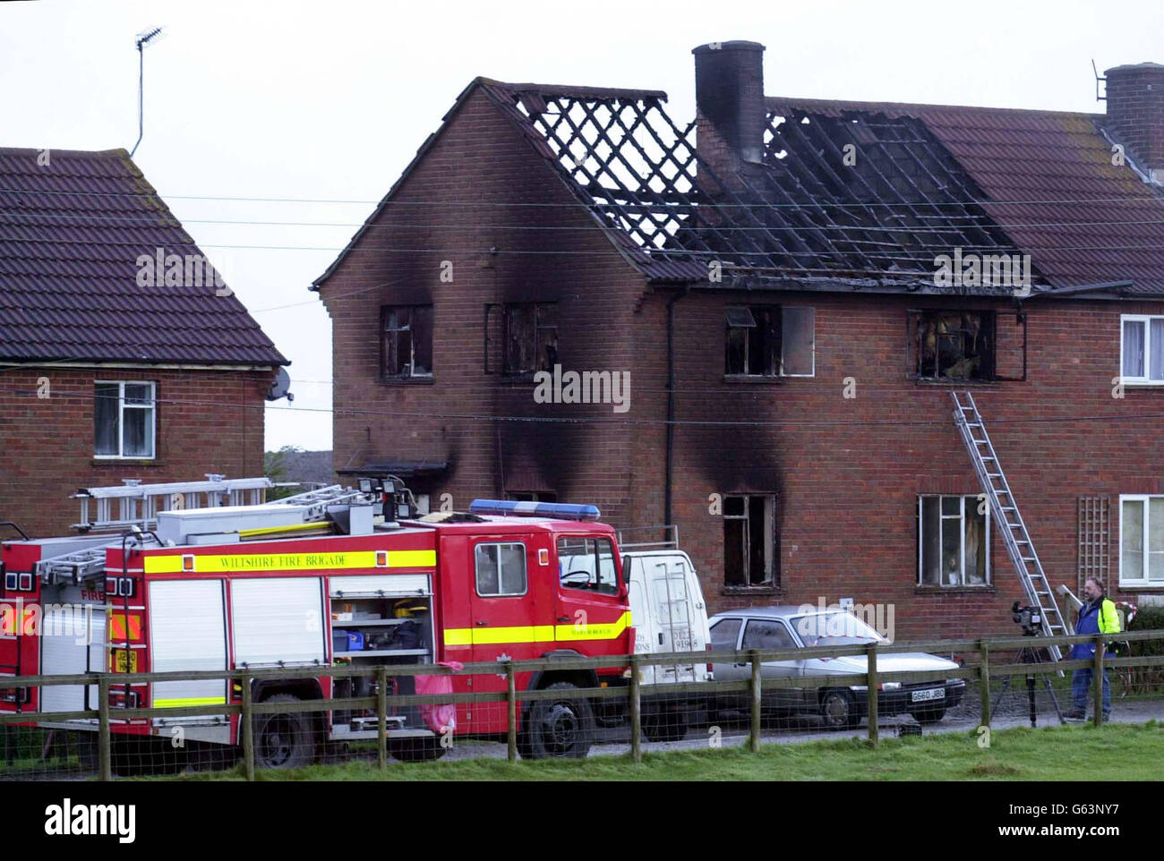 National Fire Brigade strike Stock Photo - Alamy