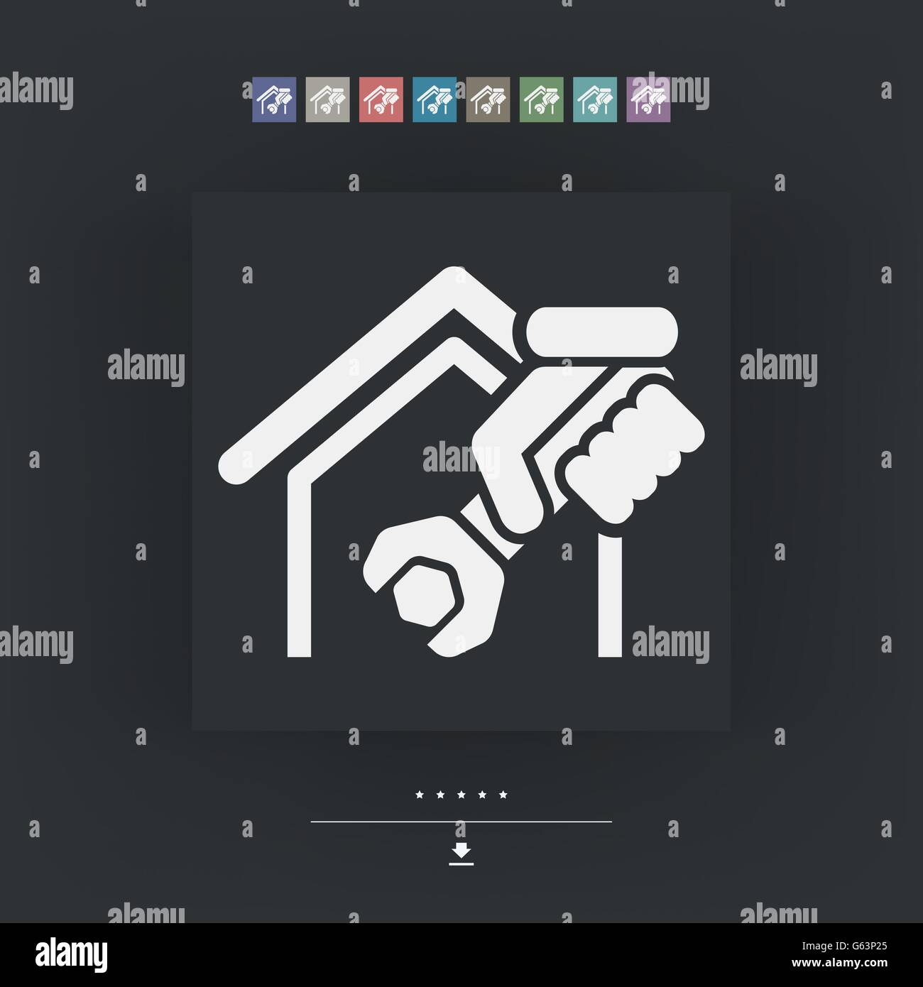 Housing services Stock Vector Images - Alamy