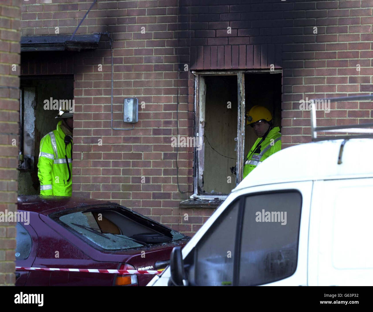 National Fire Brigade strike Stock Photo - Alamy