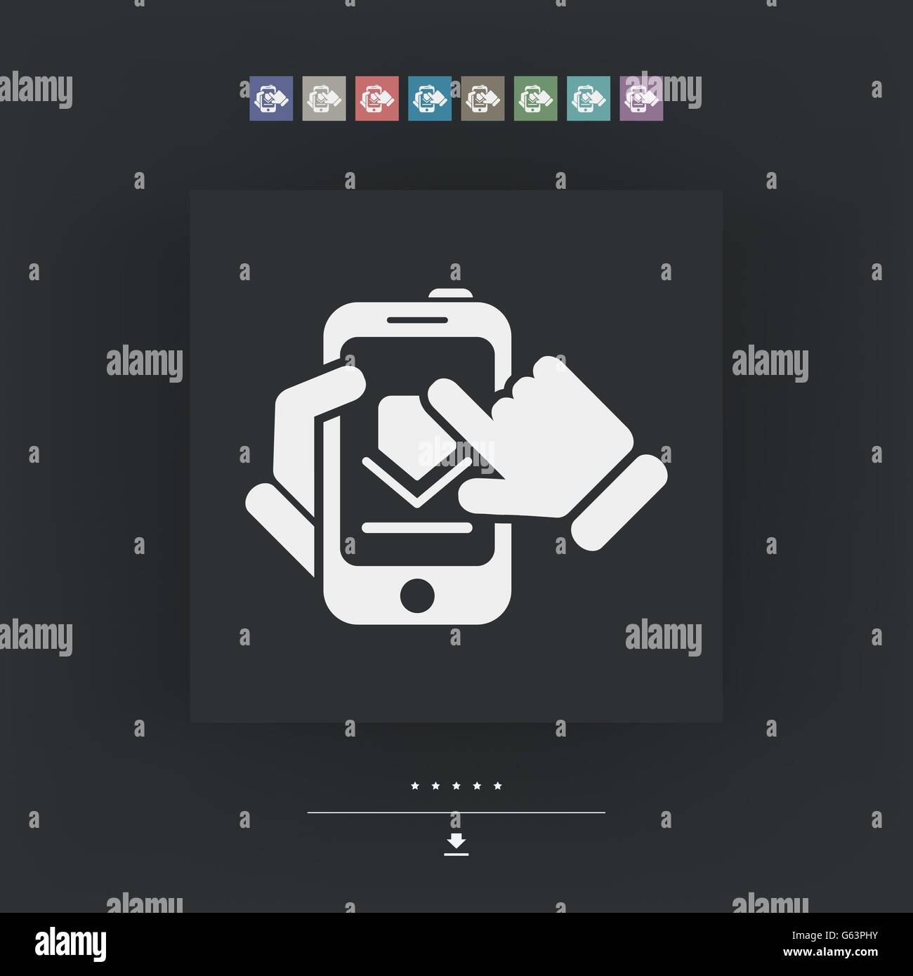 Downloading update Stock Vector Images - Alamy