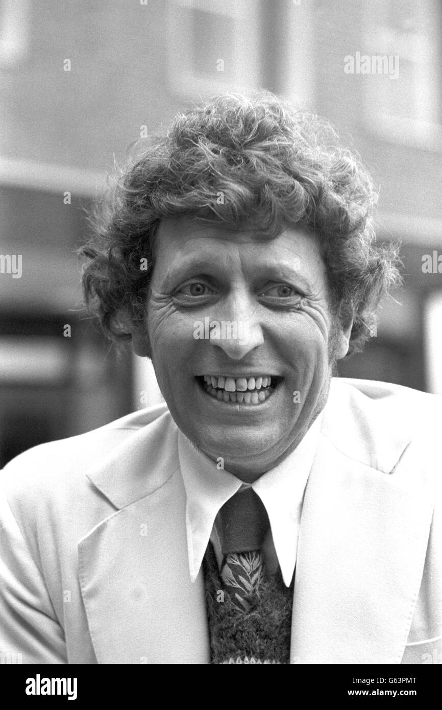 Television - Doctor Who - Tom Baker. Actor Tom Baker, who is due to ...