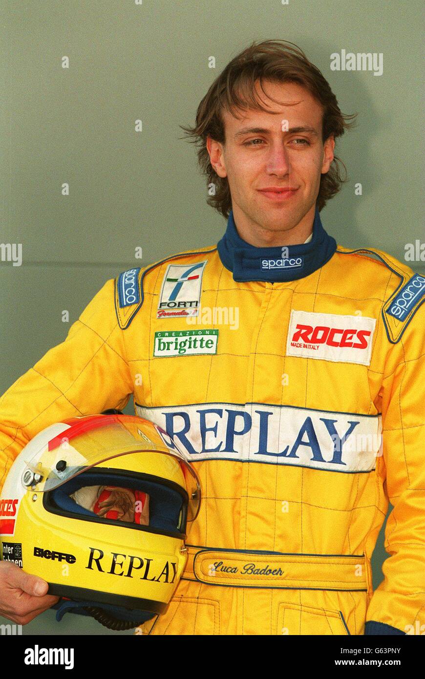 Motor Racing. Australian Grand Prix. Luca Badoer Stock Photo - Alamy