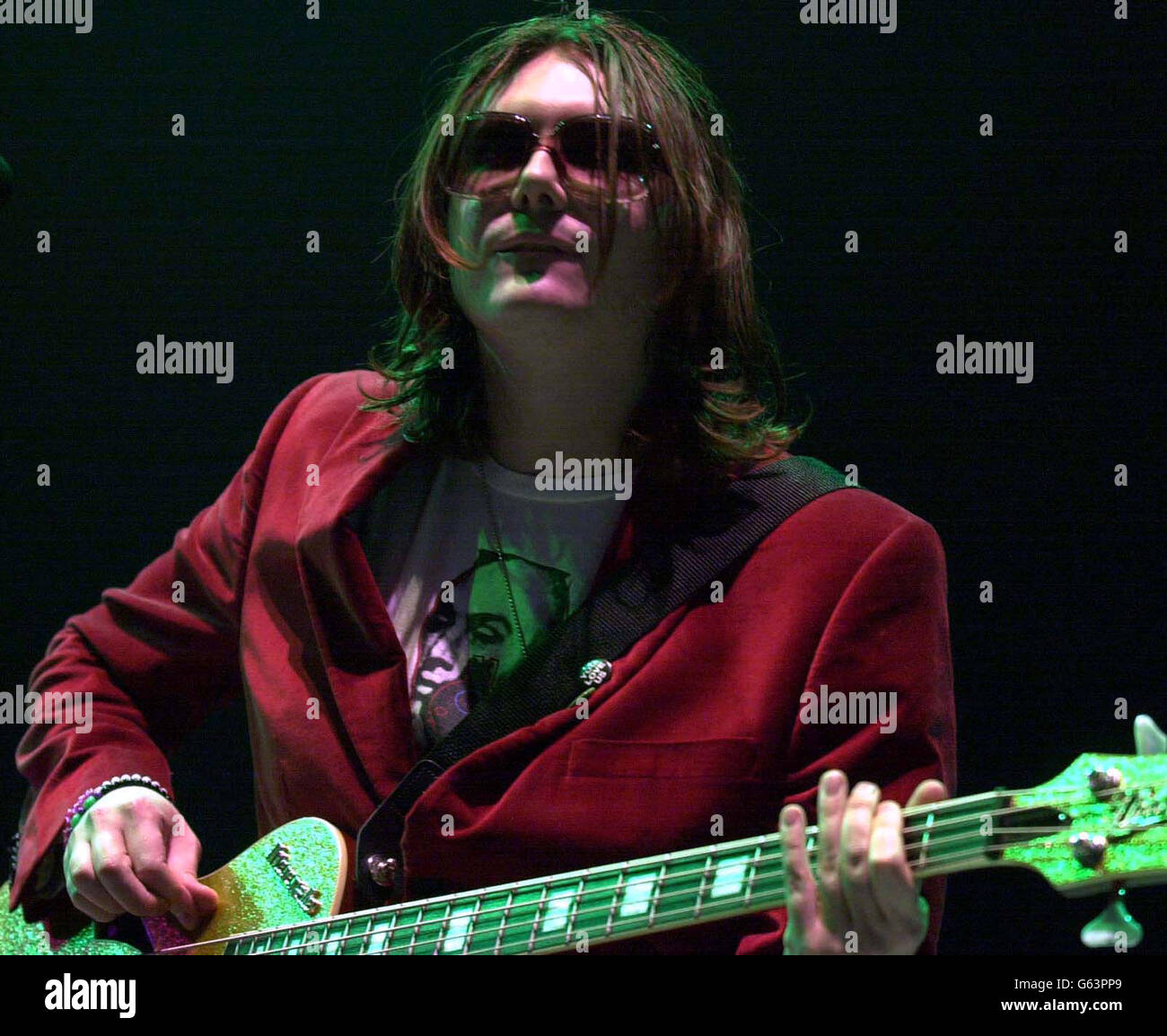 Manics concert - Nicky Wire. Manic Street Preachers' Nicky Wire ...