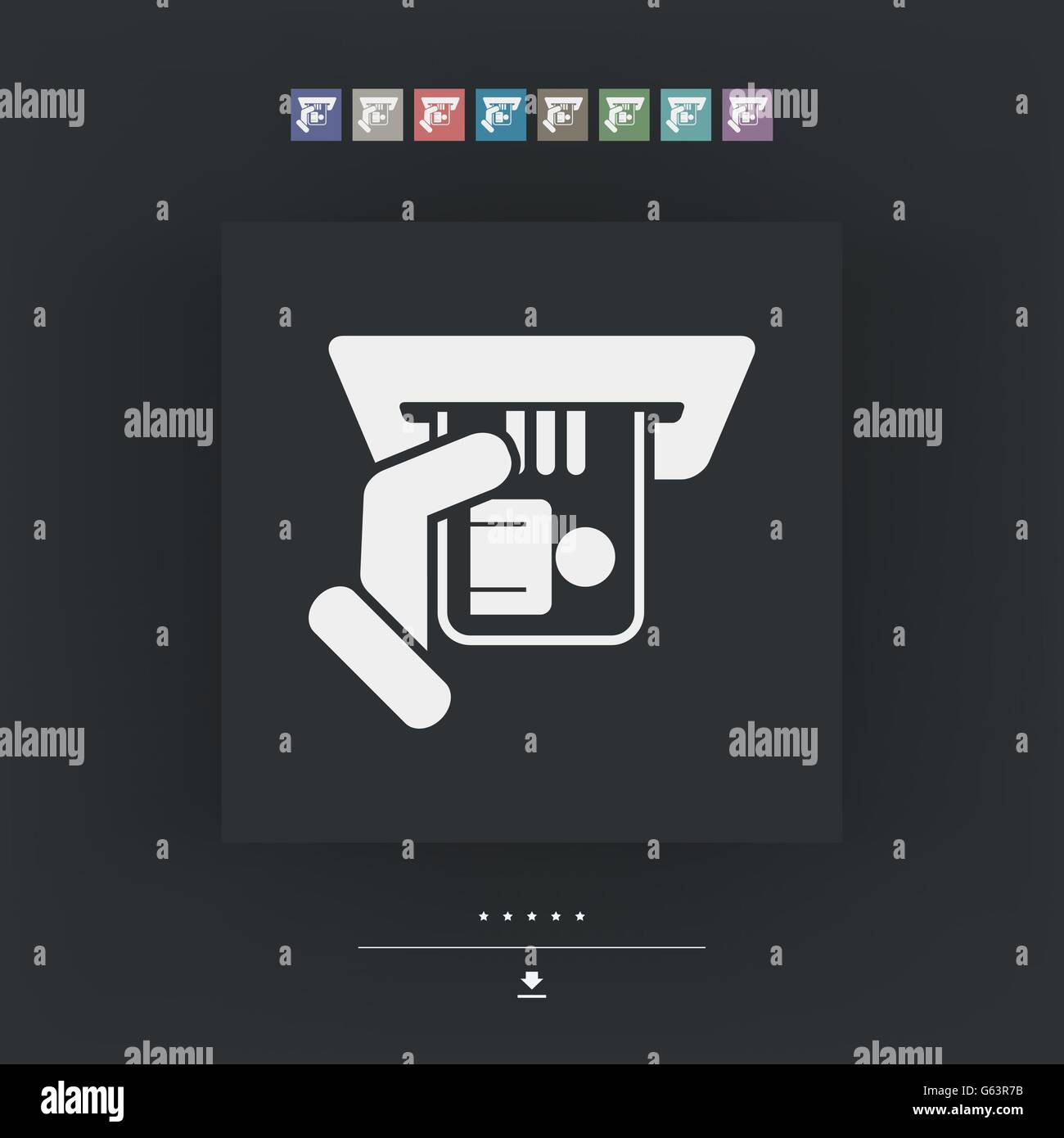 Id card insert icon Stock Vector Image & Art - Alamy