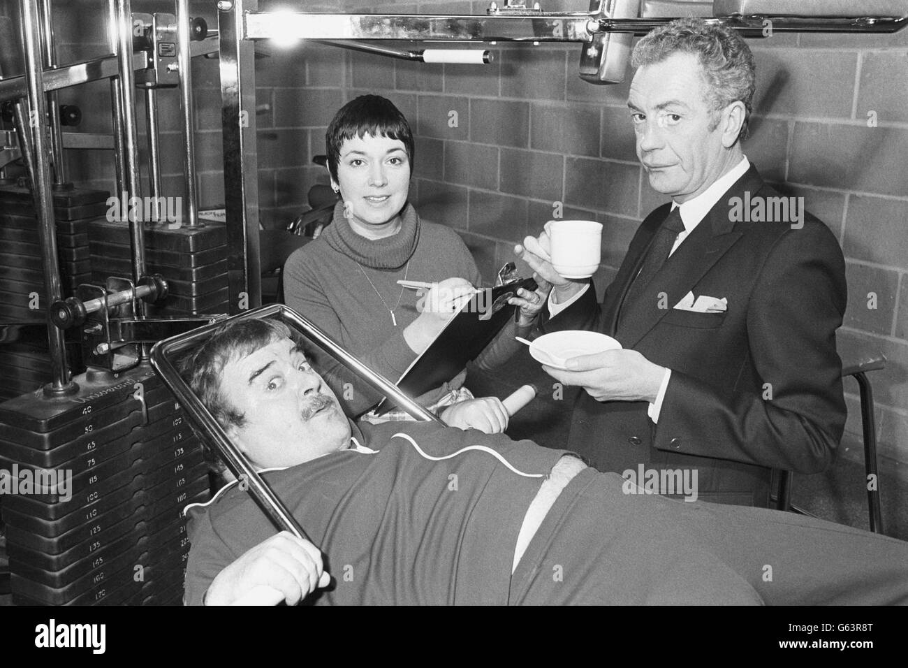 (l-r) Paul Shane, Ruth Madoc and Barry Howard, stars of TV comedy ...