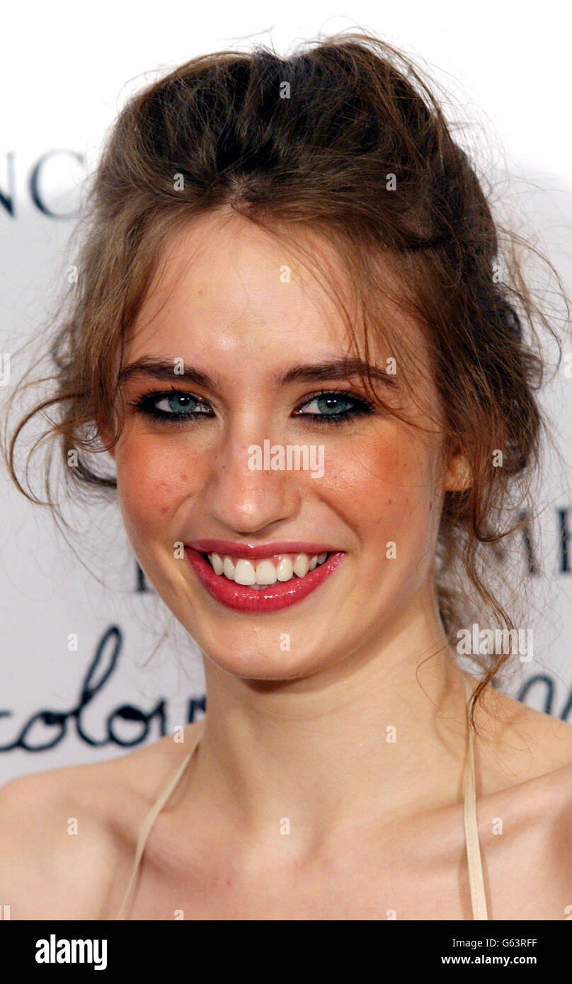 Elizabeth jagger lancome colour awards hi-res stock photography and ...