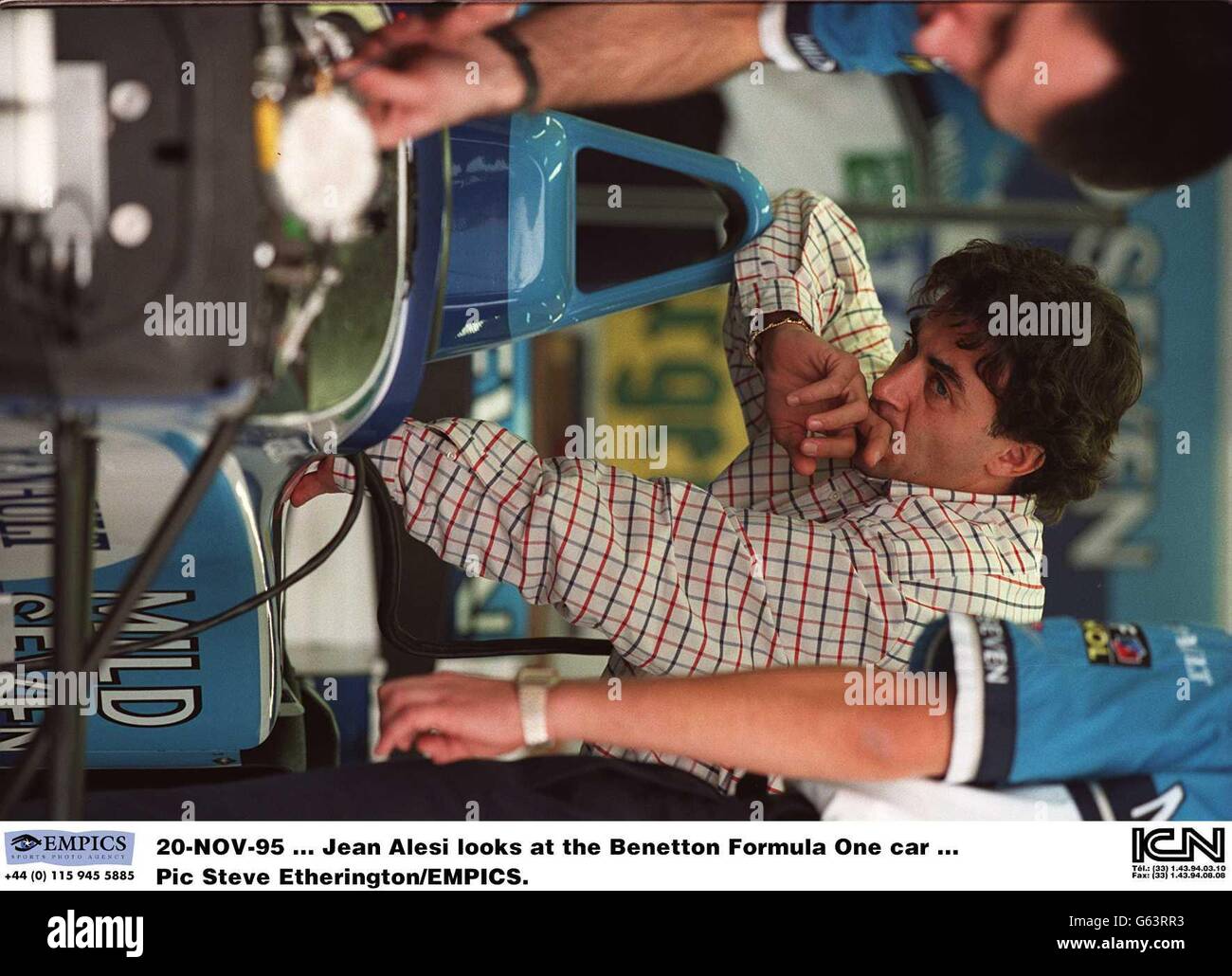 Formula One drivers test for their new teams Stock Photo - Alamy