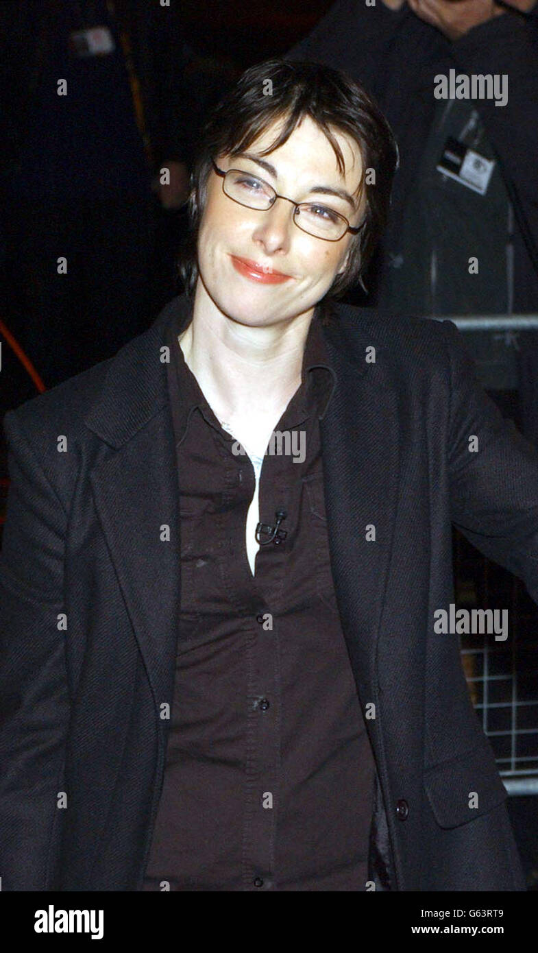 TV presenter and comedian Sue Perkins enters the Big Brother house at ...