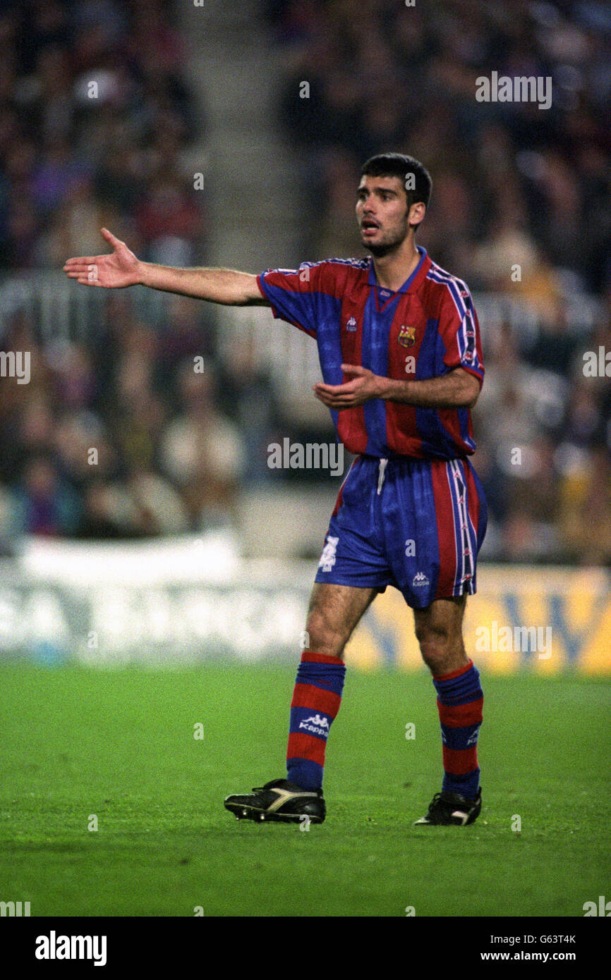 Pep guardiola barcelona la liga hi-res stock photography and images - Alamy