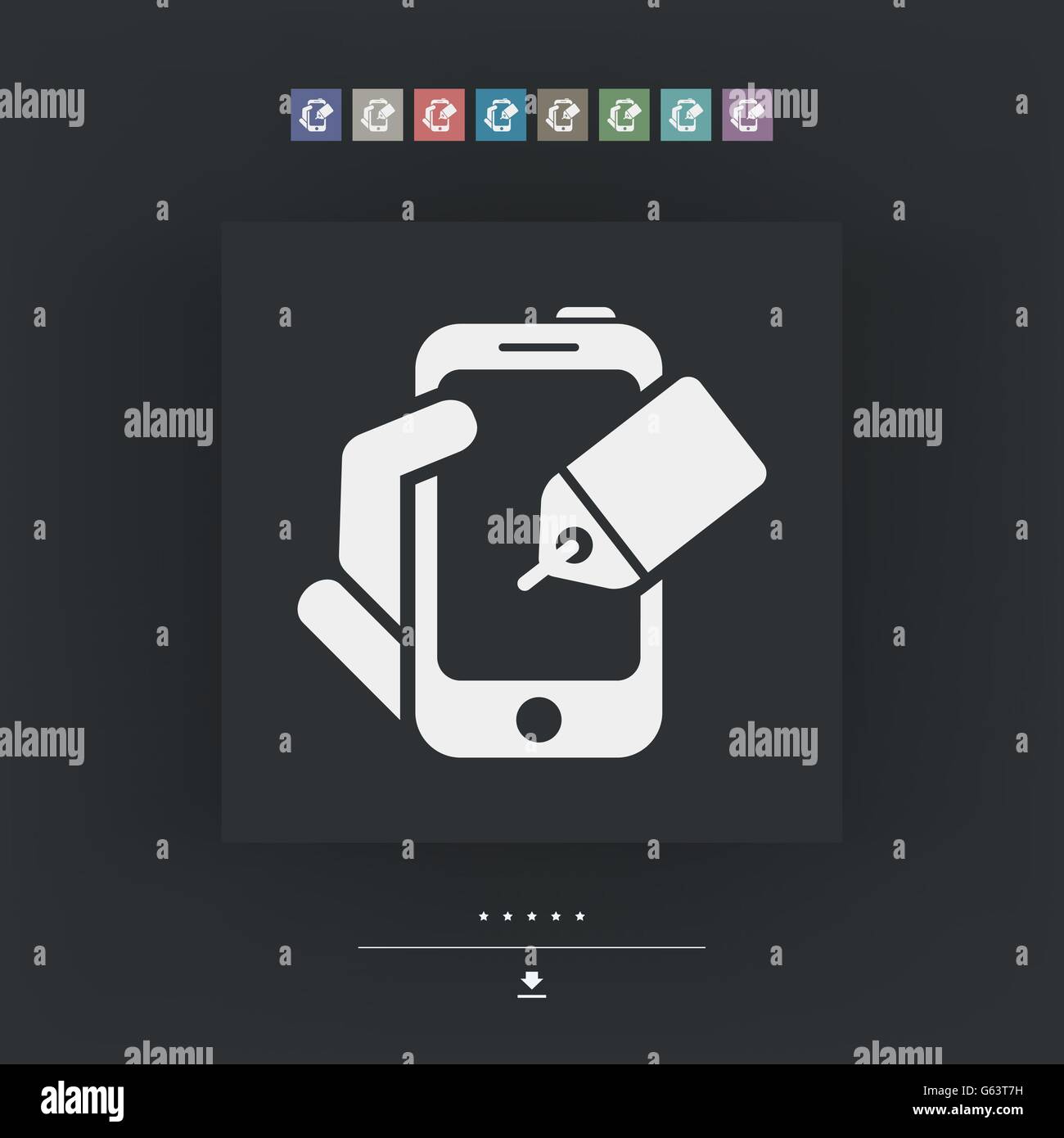 Cellular phone store Stock Vector Images - Alamy