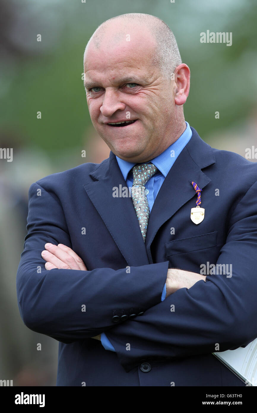 Trainer brian meehan at newbury racecourse hi-res stock photography and ...