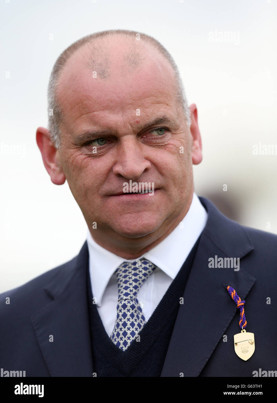 Trainer brian meehan at newbury racecourse hi-res stock photography and ...