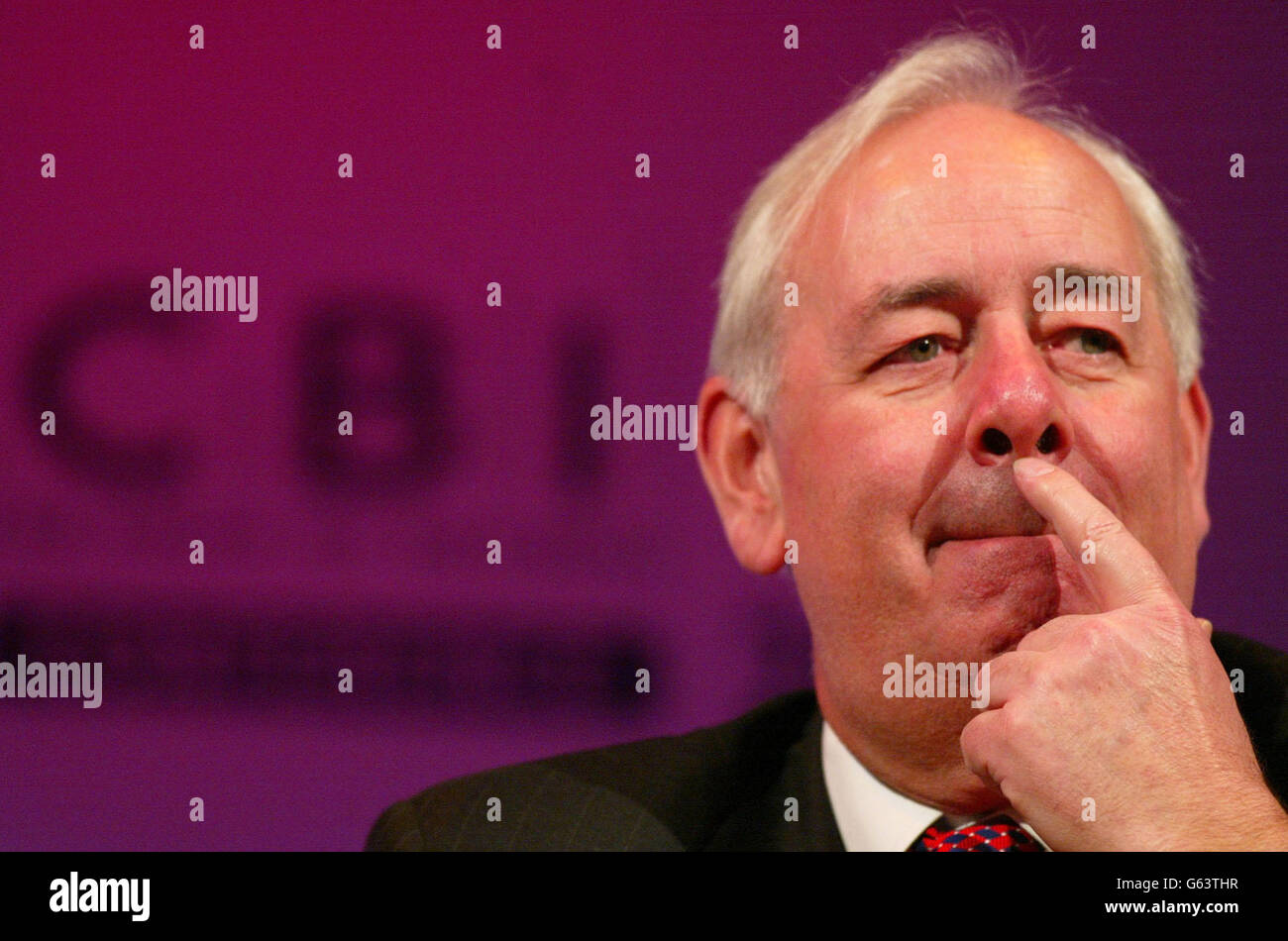 Nick Scheele CBI Conference Stock Photo - Alamy