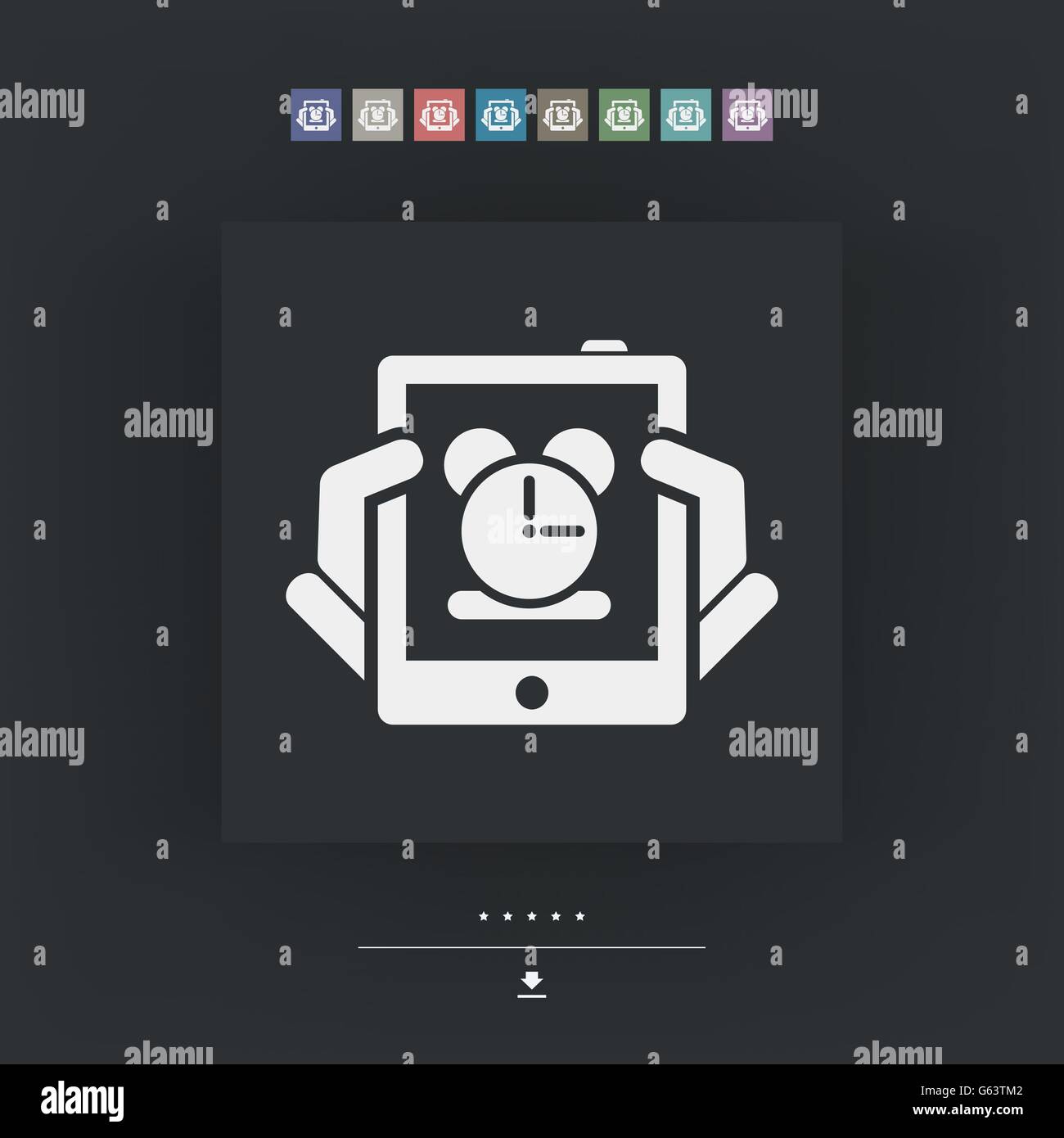 Changing clock Stock Vector Images - Alamy