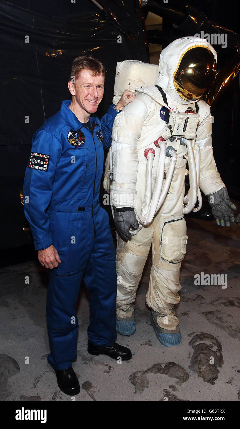 Tim Peake becomes British astronaut Stock Photo - Alamy