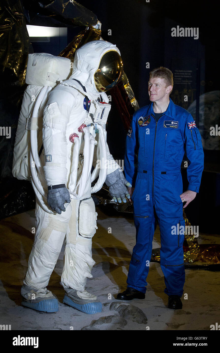 Tim Peake becomes British astronaut Stock Photo - Alamy