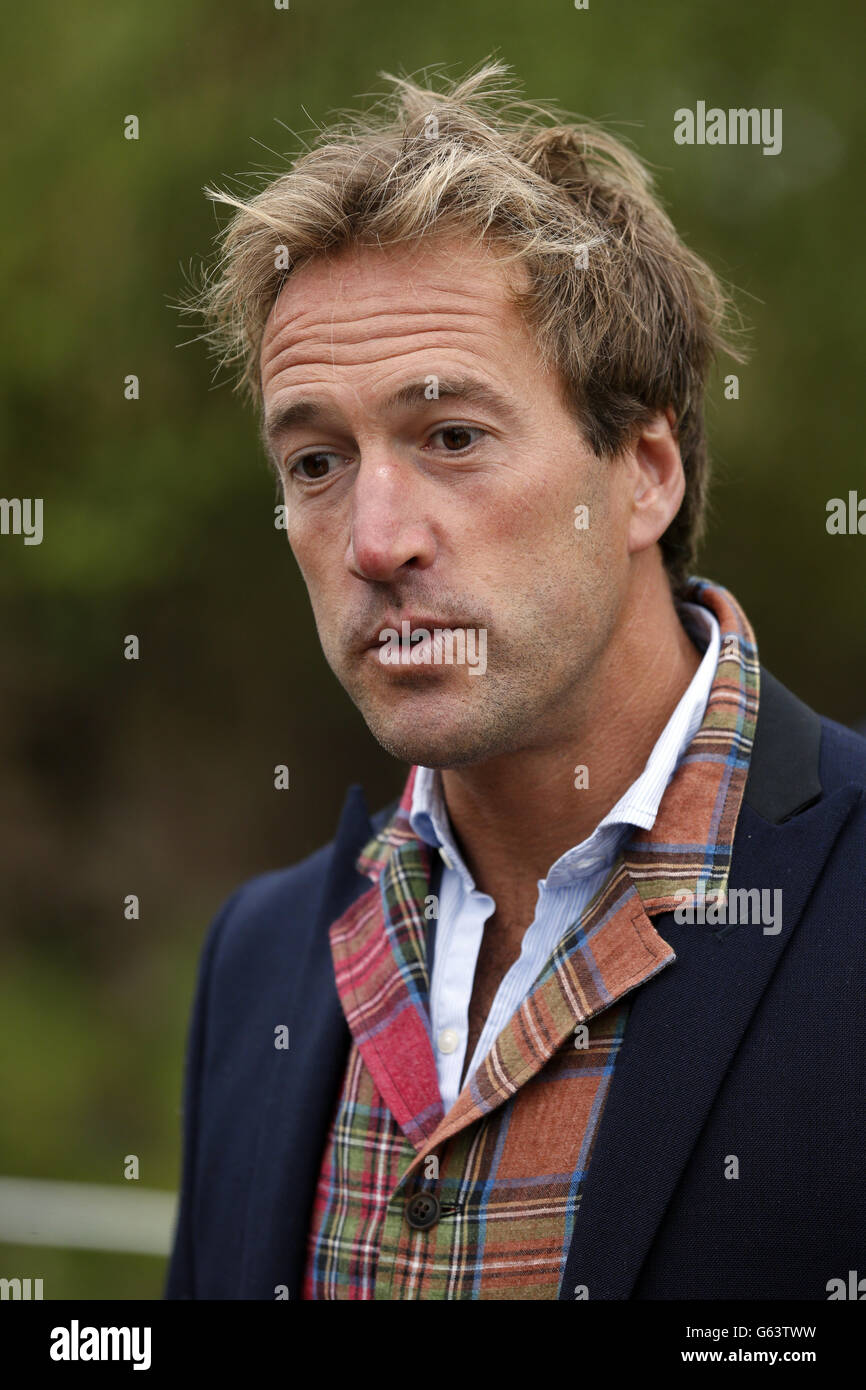 Ben Fogle attends the RHS Chelsea Flower Show, London Stock Photo - Alamy