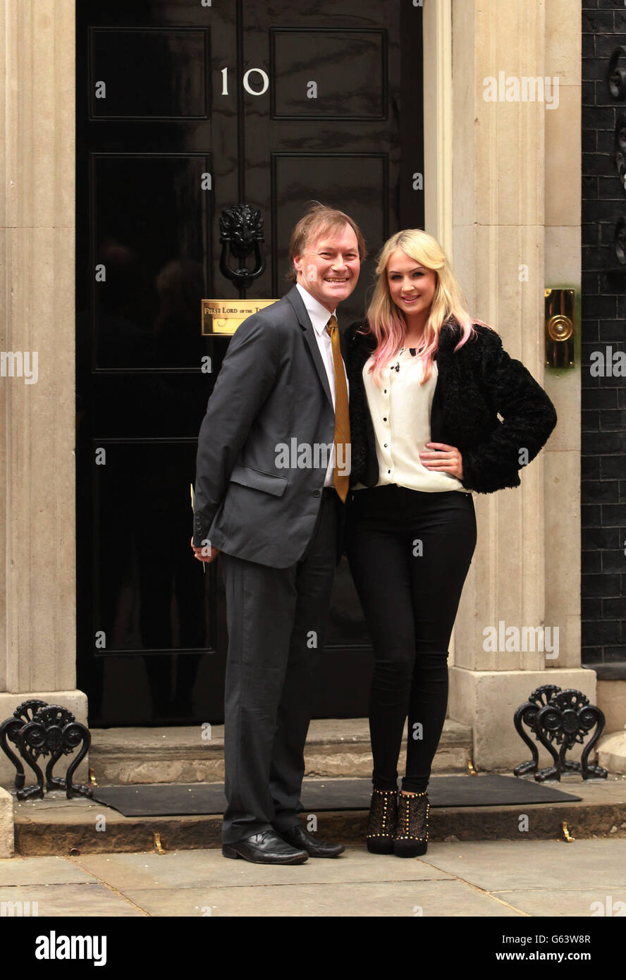 David Amiss, MP for Southend West and Leanne Jarvis, a contestant on ...