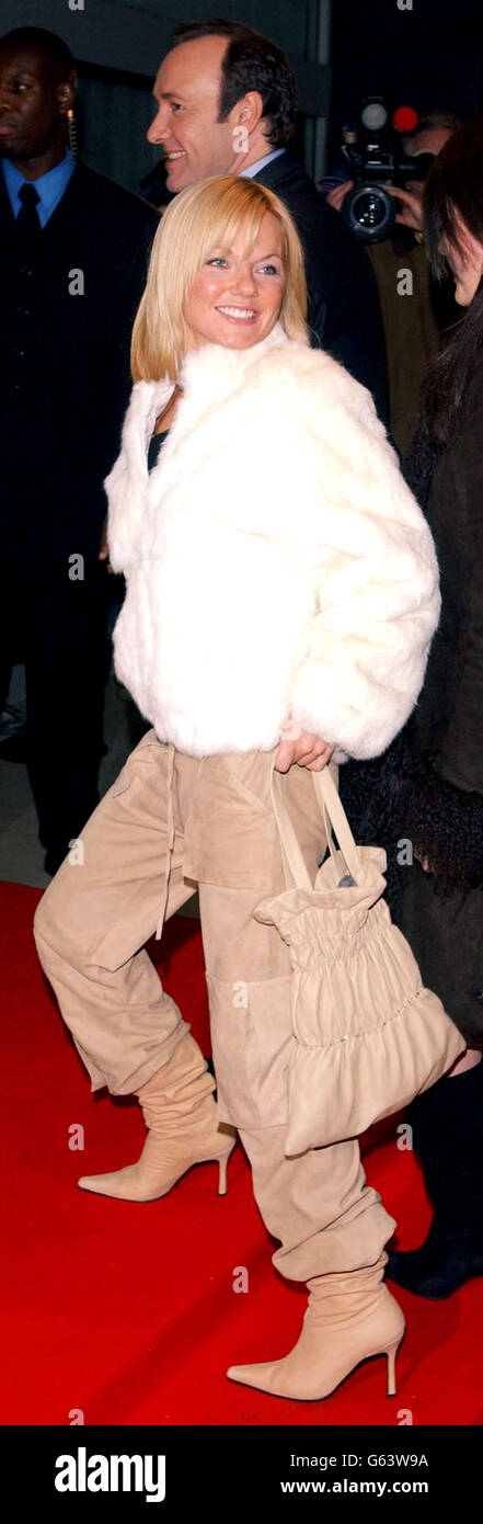 Singer geri halliwell arriving at sanderson hi-res stock photography ...