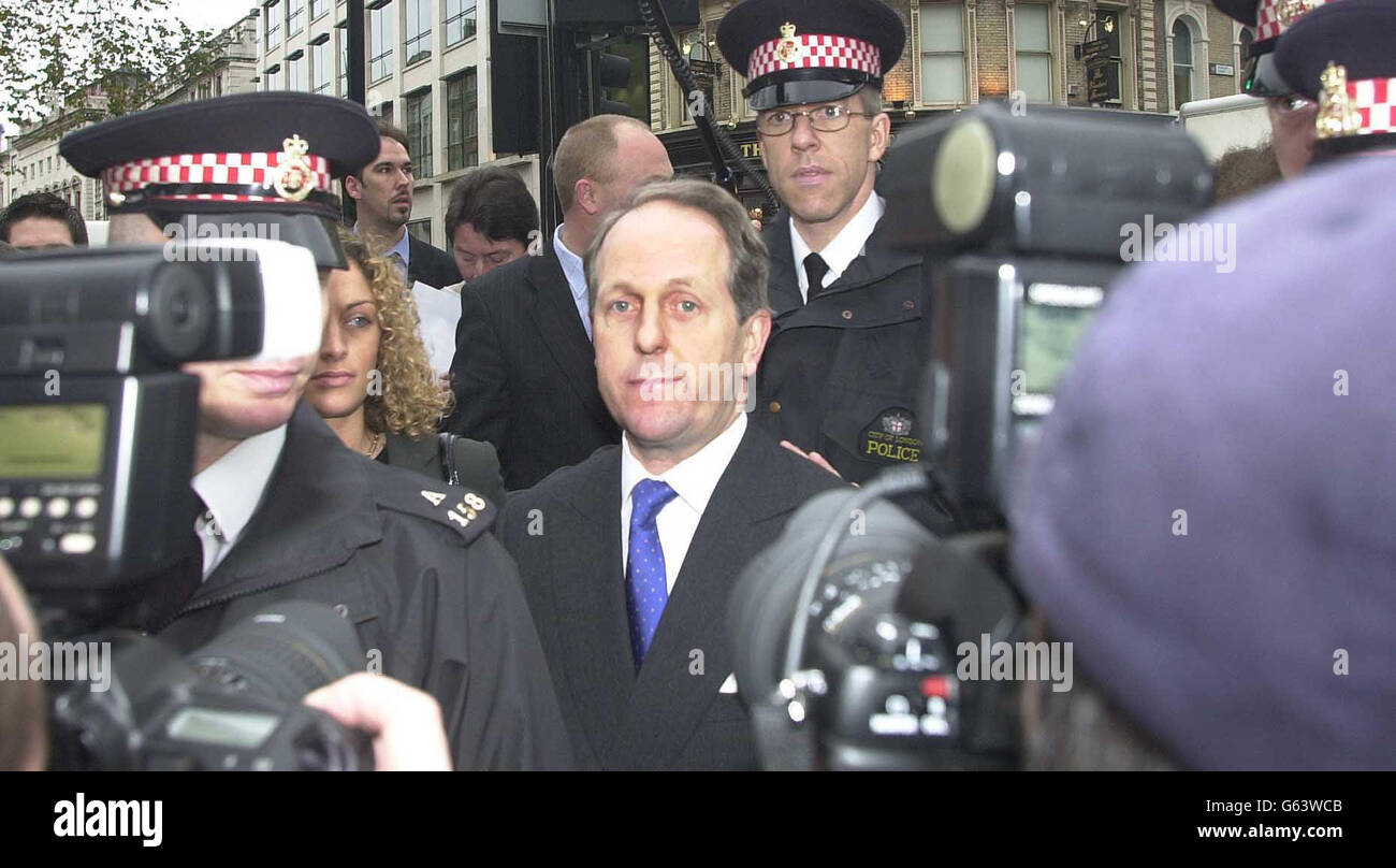 Harold Brown, former butler to Diana, Princess of Wales, leaving the ...